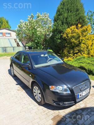 Black Audi A4 2006 in Bauska, with an engine capacity of 1.90 L and mileage of 318 thousand km for 3600 €, photo  on AUTOMOTO.COM.LV