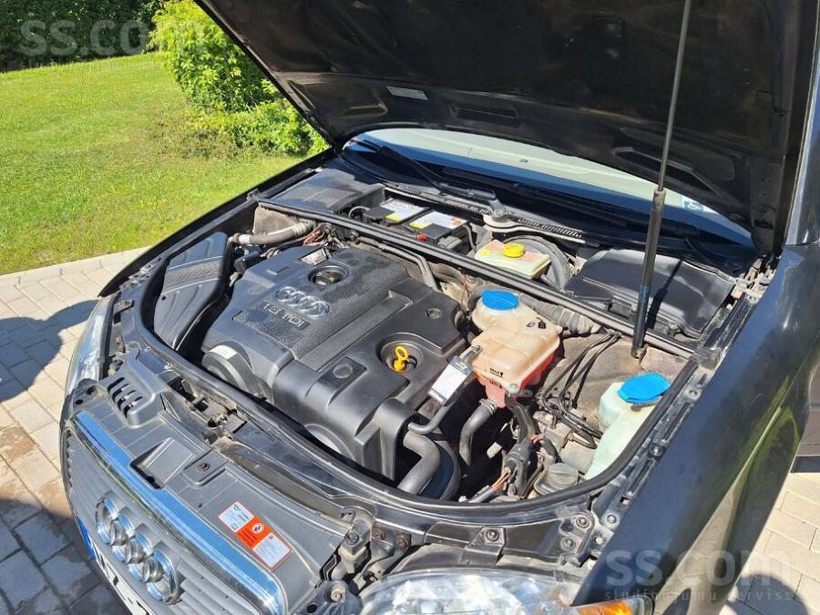 Melns Audi A4 2006 Bauska, ar dzinēja tilpumu 1.90 L un nobraukumu 318 tūkst. km par 3600 €, foto 6 vietnē AUTOMOTO.COM.LV