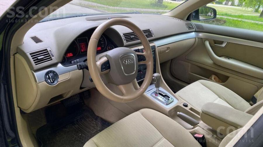 Melns Audi A4 2006 Liepāja, ar dzinēja tilpumu 2.00 L un nobraukumu 376 tūkst. km par 1600 €, foto 4 vietnē AUTOMOTO.COM.LV