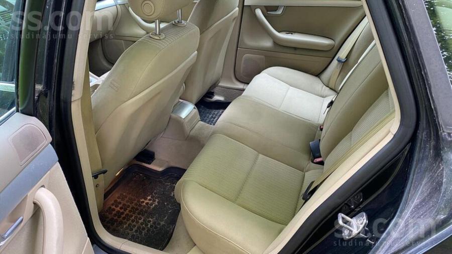 Melns Audi A4 2006 Liepāja, ar dzinēja tilpumu 2.00 L un nobraukumu 376 tūkst. km par 1600 €, foto 5 vietnē AUTOMOTO.COM.LV