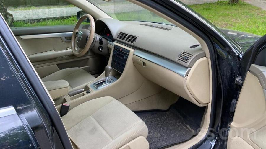 Melns Audi A4 2006 Liepāja, ar dzinēja tilpumu 2.00 L un nobraukumu 376 tūkst. km par 1600 €, foto 6 vietnē AUTOMOTO.COM.LV