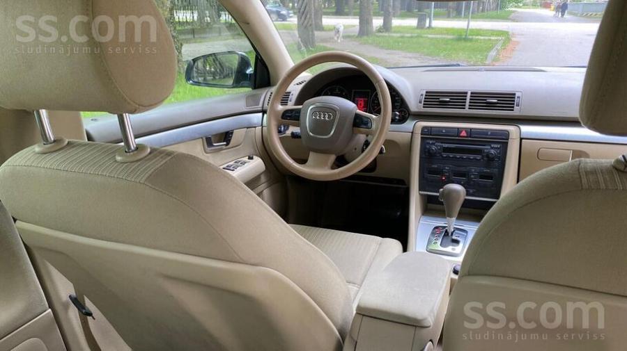 Melns Audi A4 2006 Liepāja, ar dzinēja tilpumu 2.00 L un nobraukumu 376 tūkst. km par 1600 €, foto 13 vietnē AUTOMOTO.COM.LV