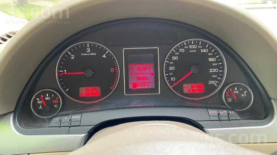 Melns Audi A4 2006 Liepāja, ar dzinēja tilpumu 2.00 L un nobraukumu 376 tūkst. km par 1600 €, foto 14 vietnē AUTOMOTO.COM.LV