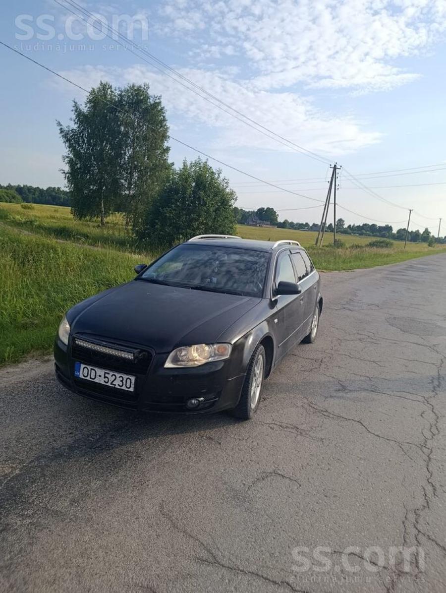 Melns Audi A4 2006 Talsi, ar dzinēja tilpumu 2.00 L un nobraukumu 388 tūkst. km par 1100 €, foto 1 vietnē AUTOMOTO.COM.LV
