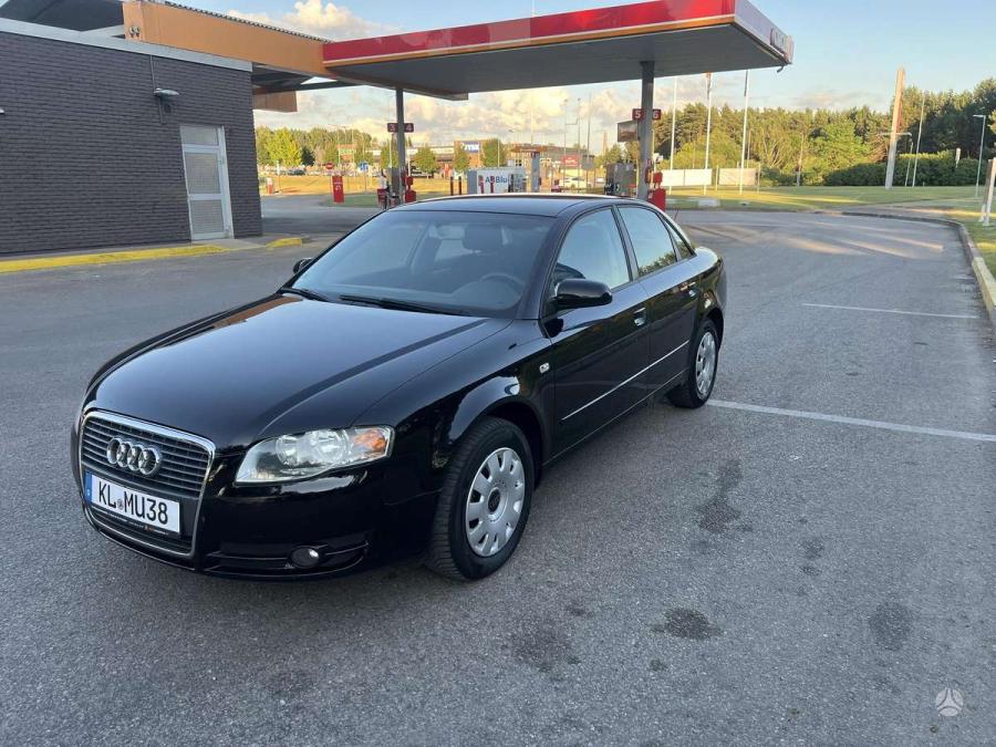 Black Audi A4 2006 in Utena, with an engine capacity of 1.98 L and mileage of 218 thousand km for 3000 €, photo 3 on AUTOMOTO.COM.LV