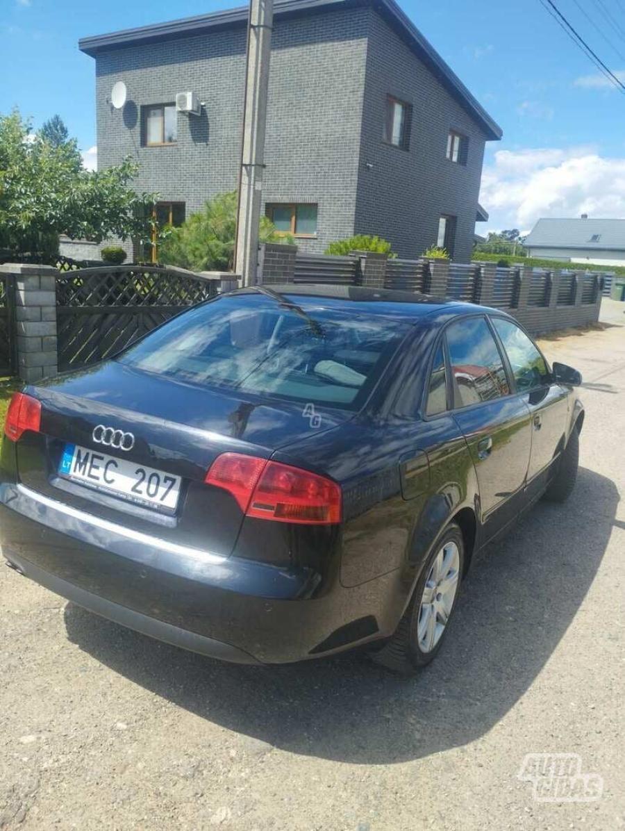Black Audi A4 2006 in Marijampole, with an engine capacity of 2.00 L and mileage of 277 thousand km for 2599 €, photo 6 on AUTOMOTO.COM.LV