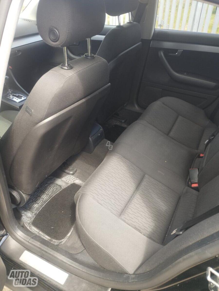 Black Audi A4 2006 in Marijampole, with an engine capacity of 2.00 L and mileage of 277 thousand km for 2599 €, photo 9 on AUTOMOTO.COM.LV
