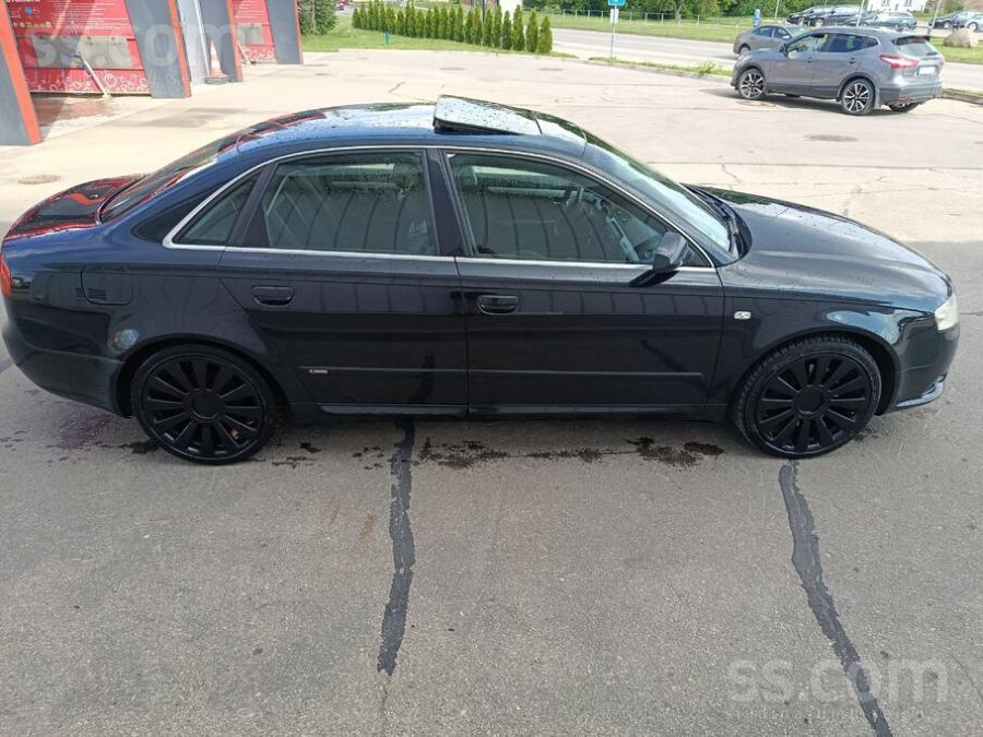 Черный Ауди А4 2006 в Екабпилс, объемом двигателя 3.00 л и пробегом 340 тыс. км за 4500 €, фото 3 на AUTOMOTO.COM.LV