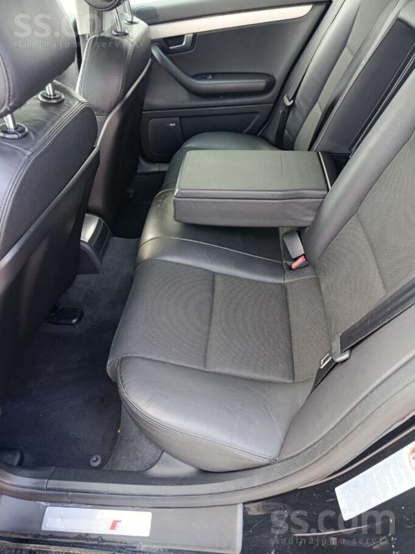 Melns Audi A4 2006 Jēkabpils, ar dzinēja tilpumu 3.00 L un nobraukumu 340 tūkst. km par 4500 €, foto 6 vietnē AUTOMOTO.COM.LV