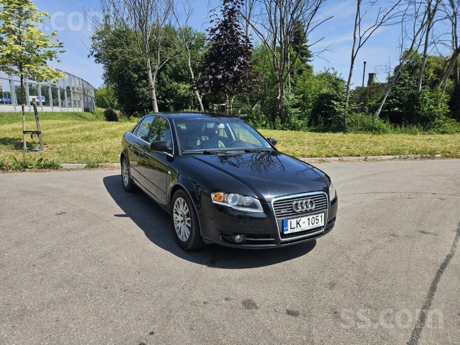 Черный Ауди А4 2006 в Рига, объемом двигателя 3.00 л и пробегом 253 тыс. км за 3800 €, фото 1 на AUTOMOTO.COM.LV