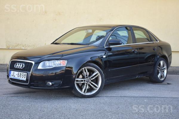 Black Audi A4 2006 in Talsi, with an engine capacity of 3.00 L and mileage of 298 thousand km for 3900 €, photo 4 on AUTOMOTO.COM.LV