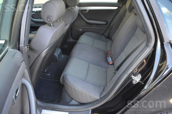 Black Audi A4 2006 in Talsi, with an engine capacity of 3.00 L and mileage of 298 thousand km for 3900 €, photo 8 on AUTOMOTO.COM.LV