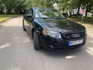 Black Audi A4 2006 in Kaunas, with an engine capacity of 1.90 L and mileage of 329 thousand km for 2550 €, photo 8 on AUTOMOTO.COM.LV