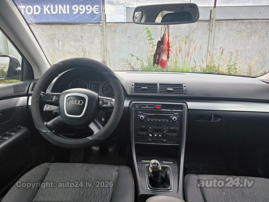 Black Audi A4 2006 in Tallinn, with an engine capacity of 2.00 L and mileage of 506 thousand km for 999 €, photo 6 on AUTOMOTO.COM.LV