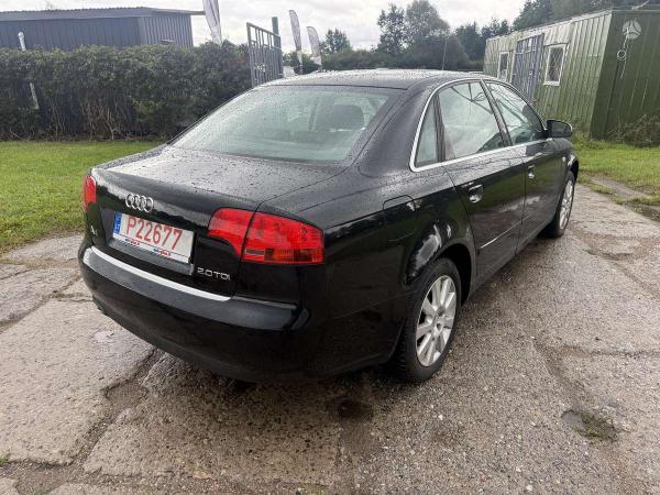 Black Audi A4 2006 in Vilkaviskis, with an engine capacity of 1.97 L and mileage of 241 thousand km for 2699 €, photo 6 on AUTOMOTO.COM.LV