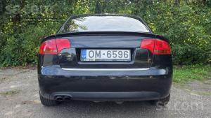 Black Audi A4 2006 in Jelgava, with an engine capacity of 2.00 L and mileage of 0 thousand km for 2390 €, photo 7 on AUTOMOTO.COM.LV