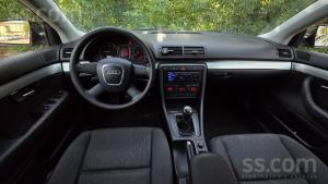 Black Audi A4 2006 in Jelgava, with an engine capacity of 2.00 L and mileage of 0 thousand km for 2390 €, photo 12 on AUTOMOTO.COM.LV