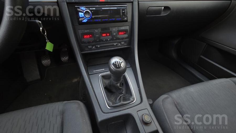 Black Audi A4 2006 in Jelgava, with an engine capacity of 2.00 L and mileage of 0 thousand km for 2390 €, photo 17 on AUTOMOTO.COM.LV