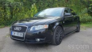 Black Audi A4 2006 in Jelgava, with an engine capacity of 2.00 L and mileage of 0 thousand km for 2390 €, photo 1 on AUTOMOTO.COM.LV