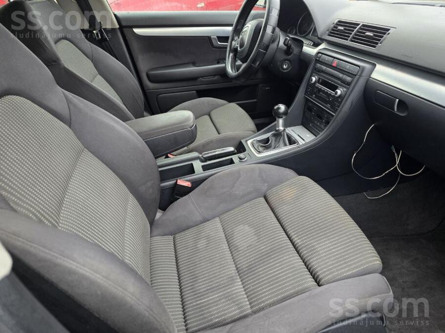 Melns Audi A4 2007 Rīga, ar dzinēja tilpumu 2.00 L un nobraukumu 0 tūkst. km par 1200 €, foto 8 vietnē AUTOMOTO.COM.LV