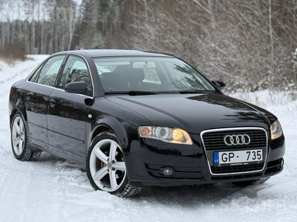 Melns Audi A4 2007 Jelgava, ar dzinēja tilpumu 2.00 L un nobraukumu 318 tūkst. km par 3550 €, foto 2 vietnē AUTOMOTO.COM.LV