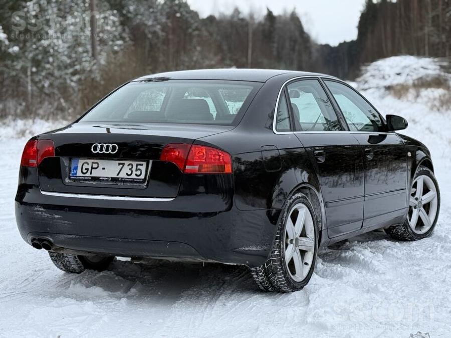 Melns Audi A4 2007 Jelgava, ar dzinēja tilpumu 2.00 L un nobraukumu 318 tūkst. km par 3550 €, foto 4 vietnē AUTOMOTO.COM.LV