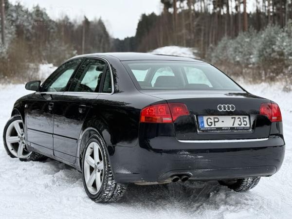 Melns Audi A4 2007 Jelgava, ar dzinēja tilpumu 2.00 L un nobraukumu 318 tūkst. km par 3550 €, foto 5 vietnē AUTOMOTO.COM.LV