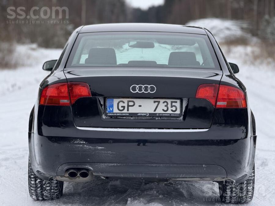 Melns Audi A4 2007 Jelgava, ar dzinēja tilpumu 2.00 L un nobraukumu 318 tūkst. km par 3550 €, foto 6 vietnē AUTOMOTO.COM.LV