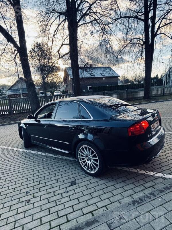 Melns Audi A4 2007 Bauska, ar dzinēja tilpumu 2.00 L un nobraukumu 265 tūkst. km par 4100 €, foto 3 vietnē AUTOMOTO.COM.LV