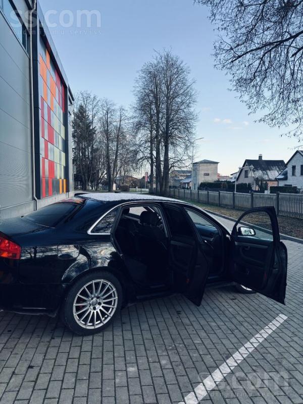 Melns Audi A4 2007 Bauska, ar dzinēja tilpumu 2.00 L un nobraukumu 265 tūkst. km par 4100 €, foto 6 vietnē AUTOMOTO.COM.LV
