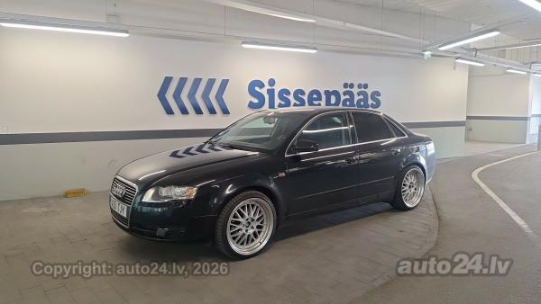 Melns Audi A4 2007 Tallina, ar dzinēja tilpumu 1.80 L un nobraukumu 300 tūkst. km par 3999 €, foto 5 vietnē AUTOMOTO.COM.LV