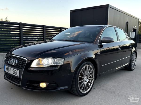 Black Audi A4 2007 in Vilnius, with an engine capacity of 2.00 L and mileage of 296 thousand km for 3670 €, photo 1 on AUTOMOTO.COM.LV