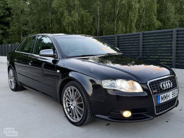 Black Audi A4 2007 in Vilnius, with an engine capacity of 2.00 L and mileage of 296 thousand km for 3670 €, photo 5 on AUTOMOTO.COM.LV
