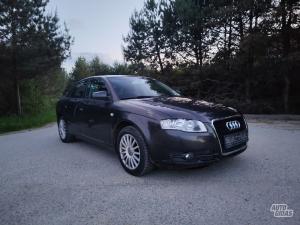 Melns Audi A4 2007 Viļņa, ar dzinēja tilpumu 1.90 L un nobraukumu 390 tūkst. km par 900 €, foto  vietnē AUTOMOTO.COM.LV