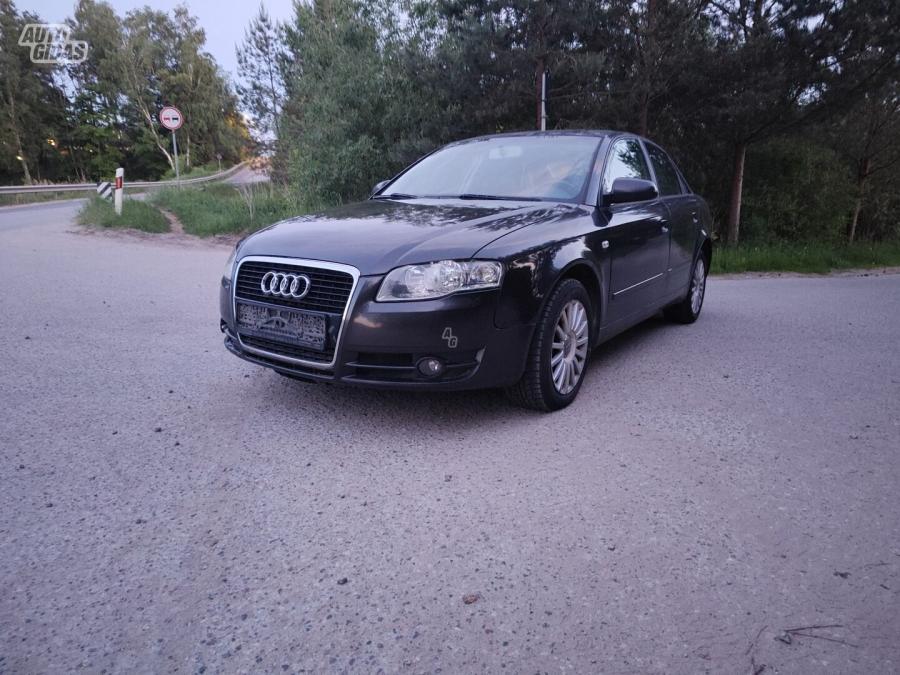 Black Audi A4 2007 in Vilnius, with an engine capacity of 1.90 L and mileage of 390 thousand km for 900 €, photo 4 on AUTOMOTO.COM.LV