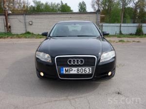 Black Audi A4 2007 in Riga, with an engine capacity of 2.00 L and mileage of 297 thousand km for 3550 €, photo 4 on AUTOMOTO.COM.LV