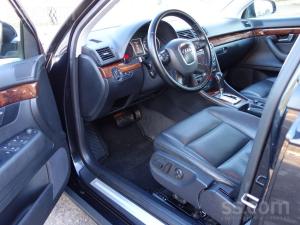 Black Audi A4 2007 in Riga, with an engine capacity of 2.00 L and mileage of 297 thousand km for 3550 €, photo 6 on AUTOMOTO.COM.LV