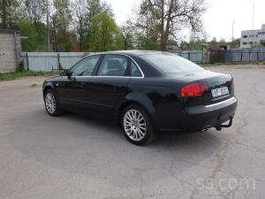 Black Audi A4 2007 in Riga, with an engine capacity of 2.00 L and mileage of 297 thousand km for 3550 €, photo 15 on AUTOMOTO.COM.LV