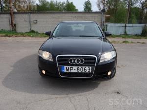 Black Audi A4 2007 in Riga, with an engine capacity of 2.00 L and mileage of 297 thousand km for 3550 €, photo 22 on AUTOMOTO.COM.LV