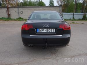 Black Audi A4 2007 in Riga, with an engine capacity of 2.00 L and mileage of 297 thousand km for 3550 €, photo 23 on AUTOMOTO.COM.LV