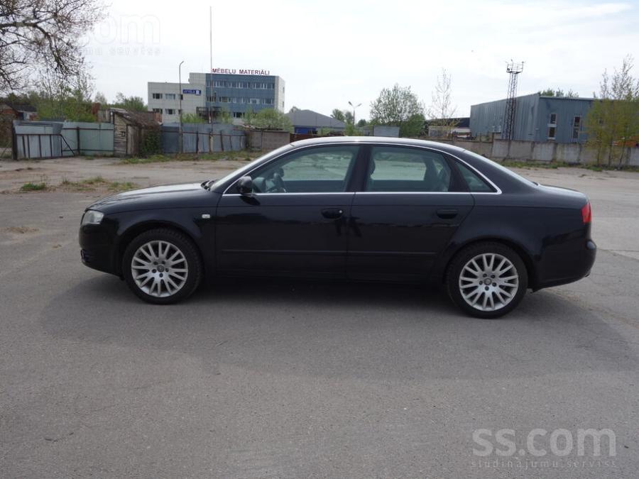 Black Audi A4 2007 in Riga, with an engine capacity of 2.00 L and mileage of 297 thousand km for 3550 €, photo 27 on AUTOMOTO.COM.LV