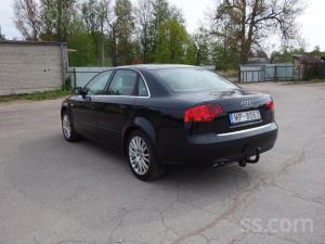 Black Audi A4 2007 in Riga, with an engine capacity of 2.00 L and mileage of 297 thousand km for 3550 €, photo 29 on AUTOMOTO.COM.LV