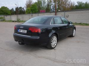 Black Audi A4 2007 in Riga, with an engine capacity of 2.00 L and mileage of 297 thousand km for 3550 €, photo 30 on AUTOMOTO.COM.LV