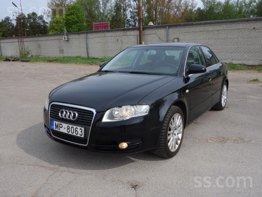 Black Audi A4 2007 in Riga, with an engine capacity of 2.00 L and mileage of 297 thousand km for 3550 €, photo 34 on AUTOMOTO.COM.LV