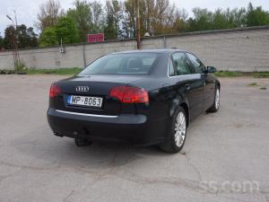 Black Audi A4 2007 in Riga, with an engine capacity of 2.00 L and mileage of 297 thousand km for 3550 €, photo 35 on AUTOMOTO.COM.LV