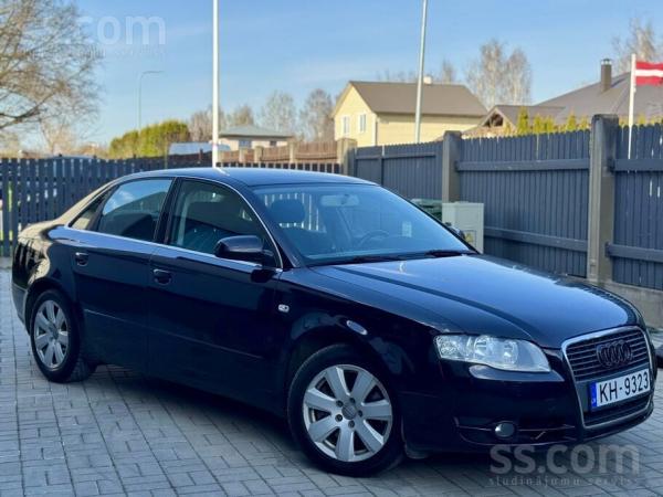 Melns Audi A4 2007 Rīga, ar dzinēja tilpumu 2.70 L un nobraukumu 264 tūkst. km par 2350 €, foto 2 vietnē AUTOMOTO.COM.LV