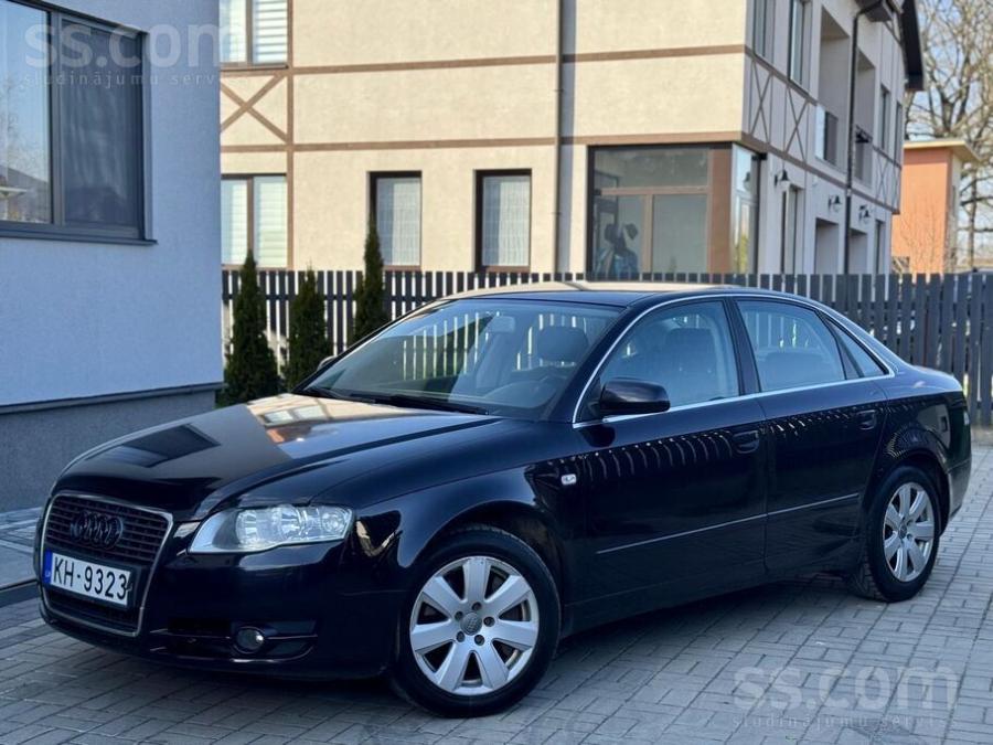 Melns Audi A4 2007 Rīga, ar dzinēja tilpumu 2.70 L un nobraukumu 264 tūkst. km par 2350 €, foto 5 vietnē AUTOMOTO.COM.LV