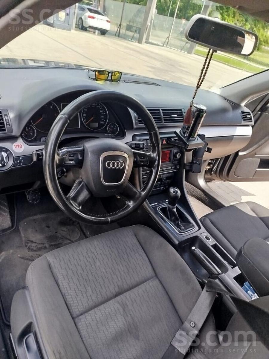 Melns Audi A4 2007 Rēzekne, ar dzinēja tilpumu 2.00 L un nobraukumu 480 tūkst. km par 2500 €, foto 5 vietnē AUTOMOTO.COM.LV