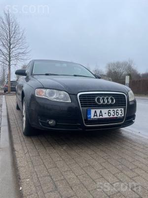 Black Audi A4 2007 in Riga, with an engine capacity of 2.00 L and mileage of 245 thousand km for 3100 €, photo  on AUTOMOTO.COM.LV