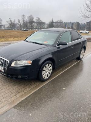 Black Audi A4 2007 in Riga, with an engine capacity of 2.00 L and mileage of 245 thousand km for 3100 €, photo 4 on AUTOMOTO.COM.LV